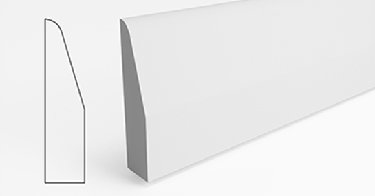 Splayed and Rounded MDF Moulding | Skirting Boards & Architraves ...